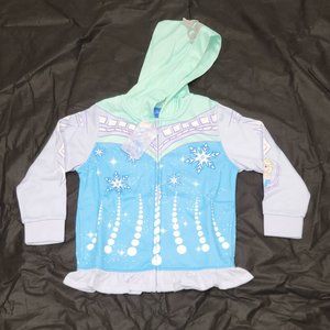 Frozen | Shirts & Tops | Princess Disney Little Girls Zipup Fleece ...